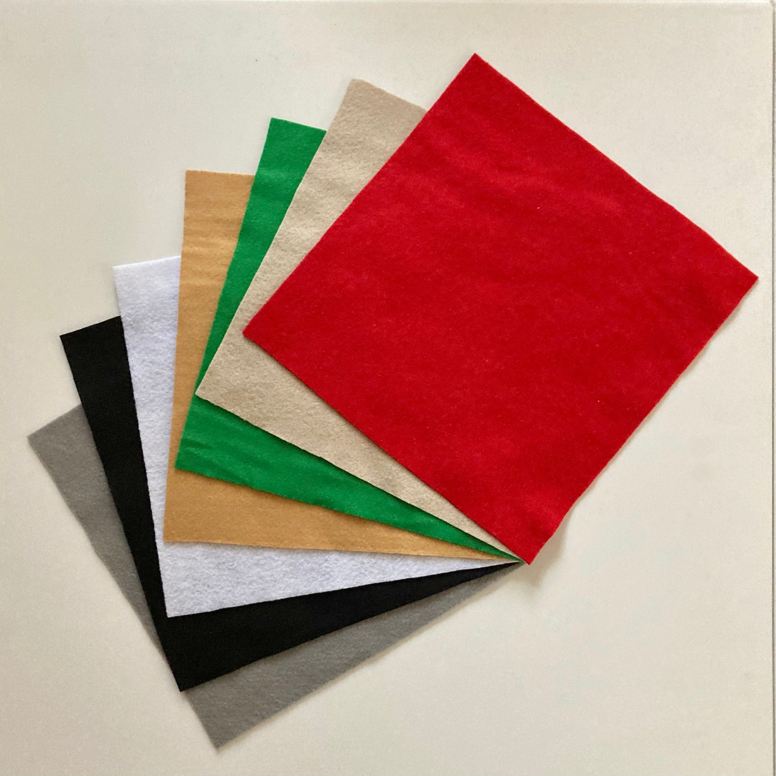 Plain Felt 100% Polyester Fabric Bundle | Molly Felicity Designs